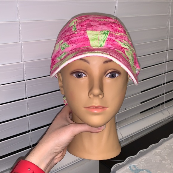 Primark | Accessories | Bright Floral Pink And Green Colored Cap With ...